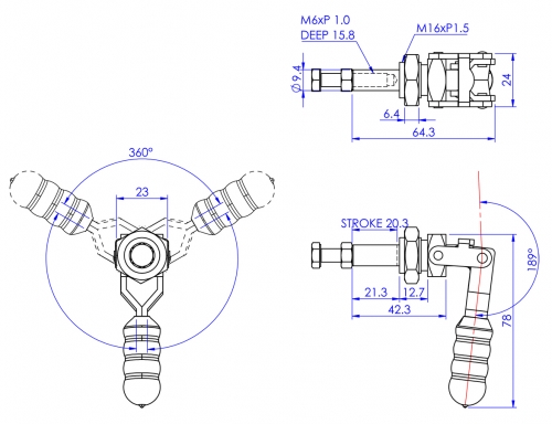 Widely Design and Excellent Quality : Good Hand Push Pull Toggle Clamp ...