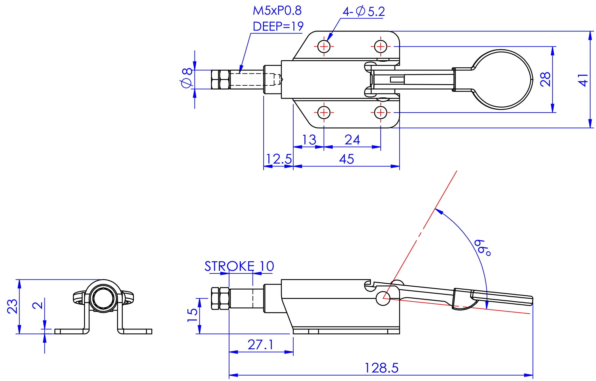 Push Pull Toggle Clamp Low Profile Push Pull Toggle Clamp Low Profile